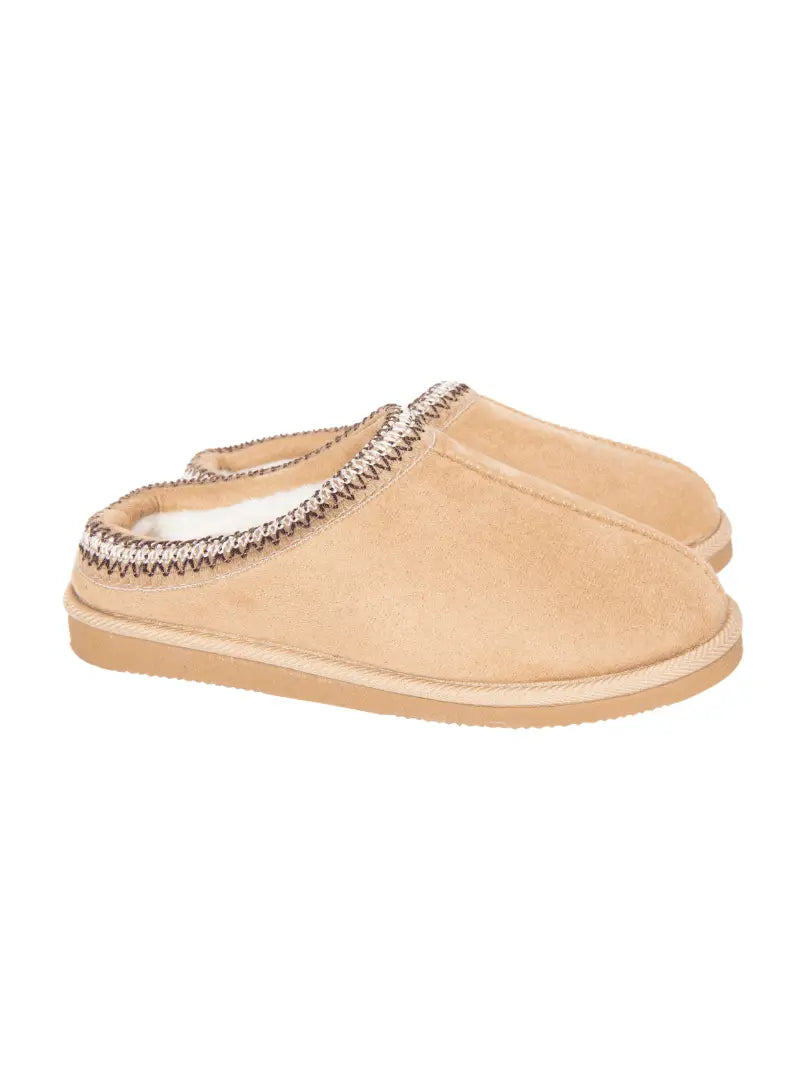 Sand Embroidered Slippers | The Street Boutique – The Street Boutique